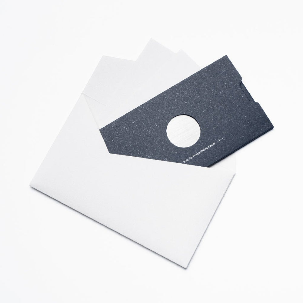 Unique Greeting Card - Metal Astral Card by novium