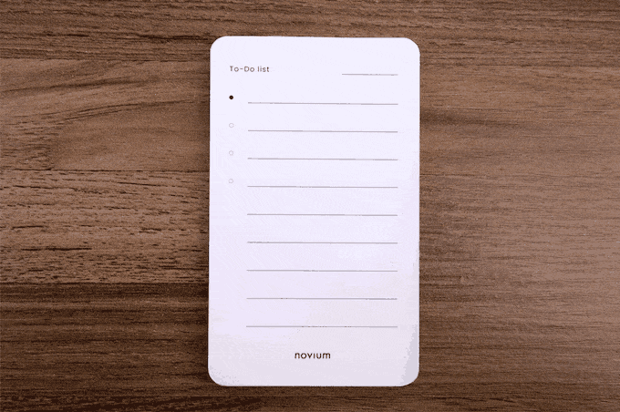 Productivity Cards - Novium Design